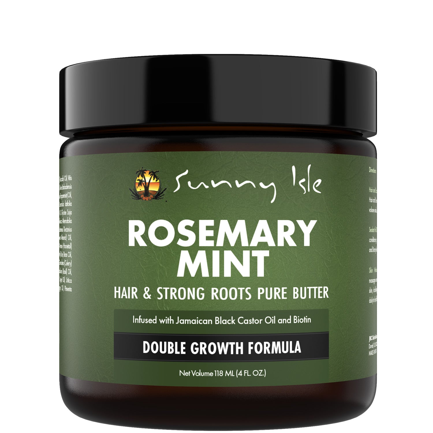 Rosemary Mint Hair and Strong Roots Butter 4oz | Sunny Isle – Sunny ...